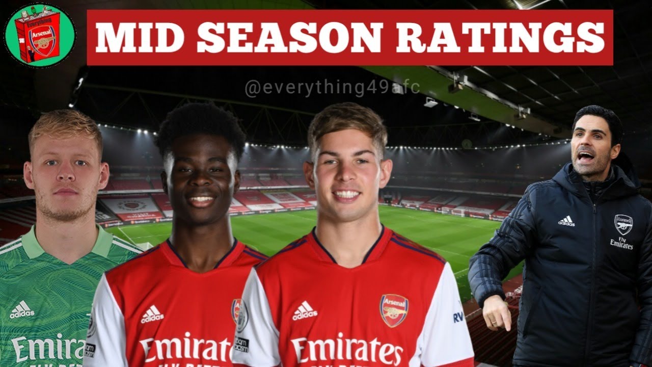ARSENAL MID SEASON PLAYER RATINGS! | Who Has Been The Best Player So ...