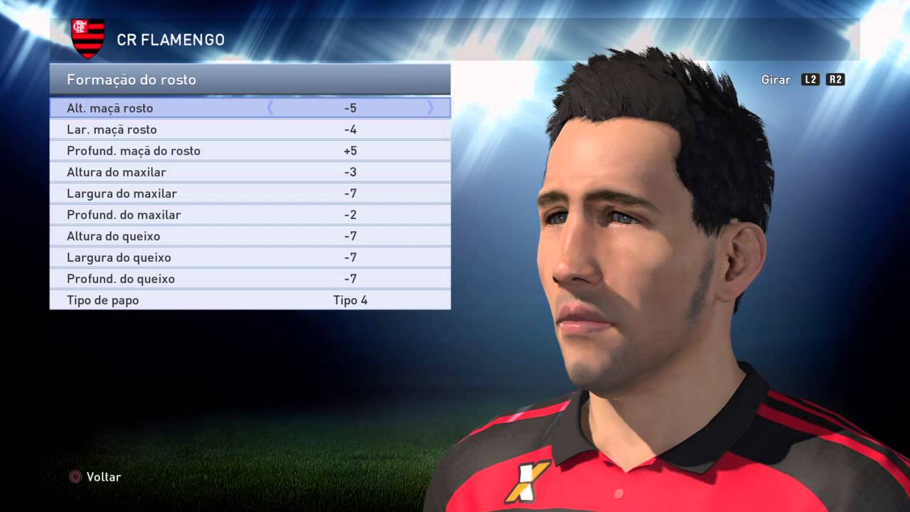 Víctor Cáceres Flamengo PES 2015 PS4/XBOX ONE - YouTube