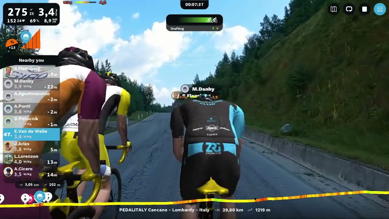 Rouvy AR 2021 10 28 Cancano Lombardia - YouTube