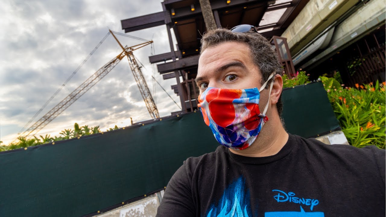 October Crowds? Polynesian Construction Starting! - YouTube
