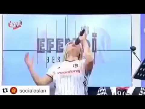 Çatlak şaziyenin Beşiktaş için söylediği mükemmel şarkı