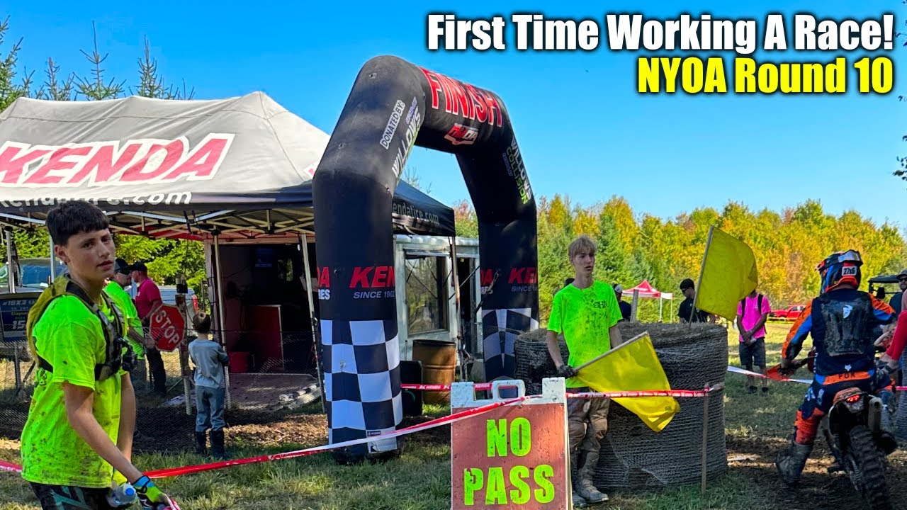 The boys worked their first hare scramble race! NYOA Round 10 - Rolling ...