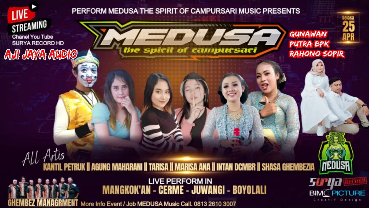 LIVE CAMPURSARI MEDUSA ACARA NGUNDUH MANTU GUNAWAN DENGAN NUR YUNI ...