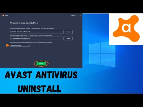 How To Uninstall Avast Antivirus - YouTube