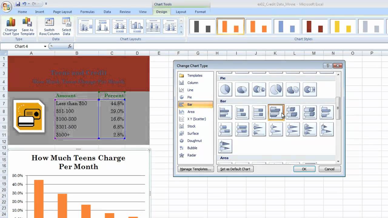 Excel - Chapter 2 Lab Exercise Review - YouTube