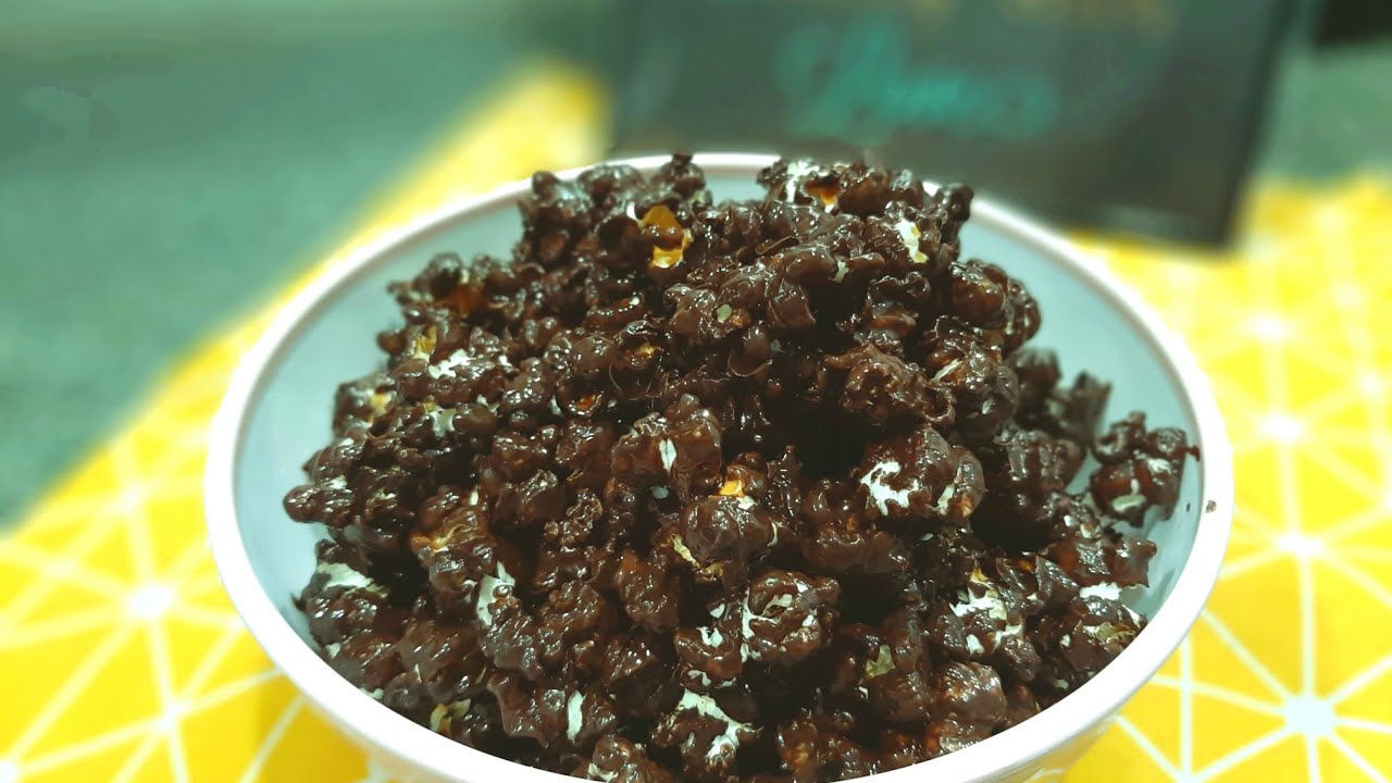Popcorn coklat, simple je/ very simple chocolate popcorn. - YouTube