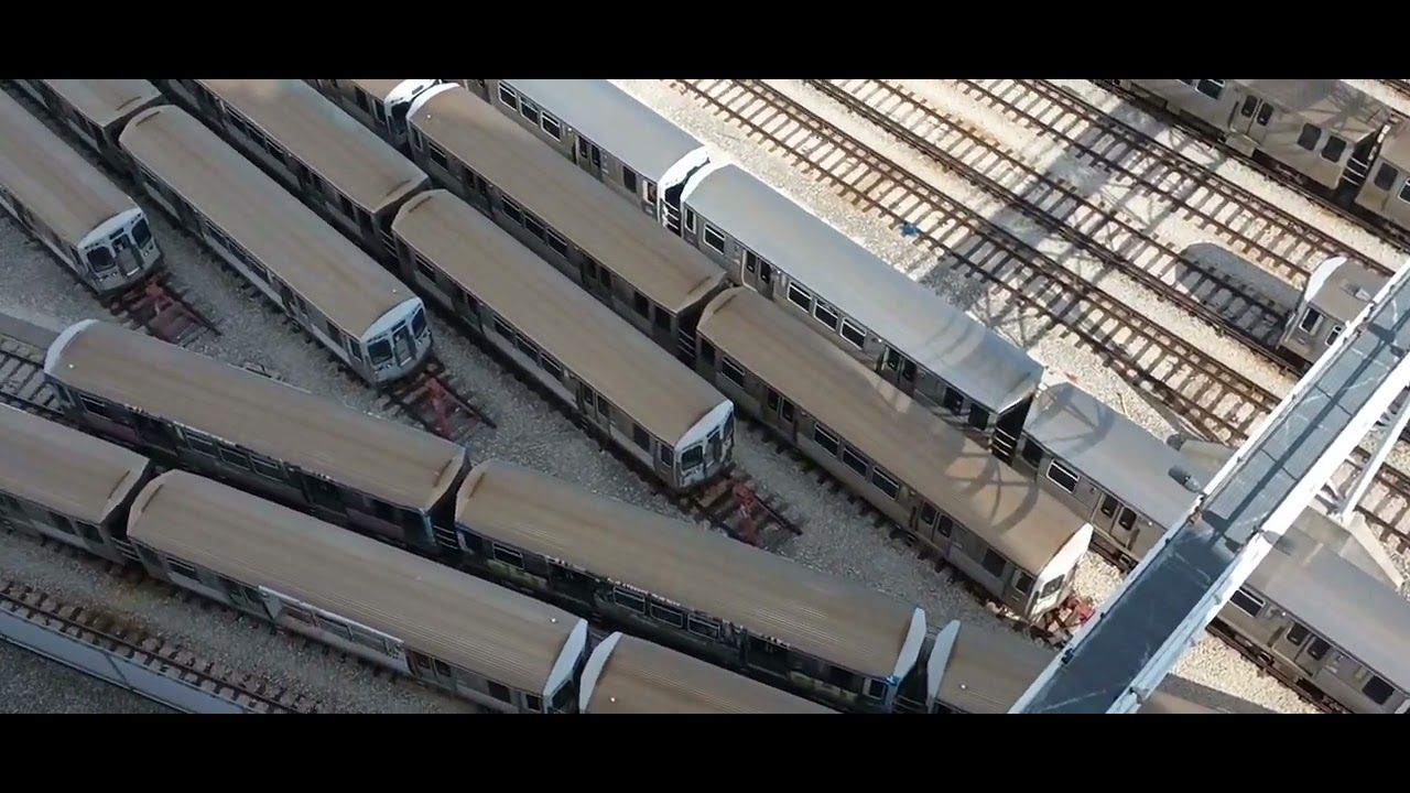CTA Howard Rail Yard 3/29/2024 - YouTube