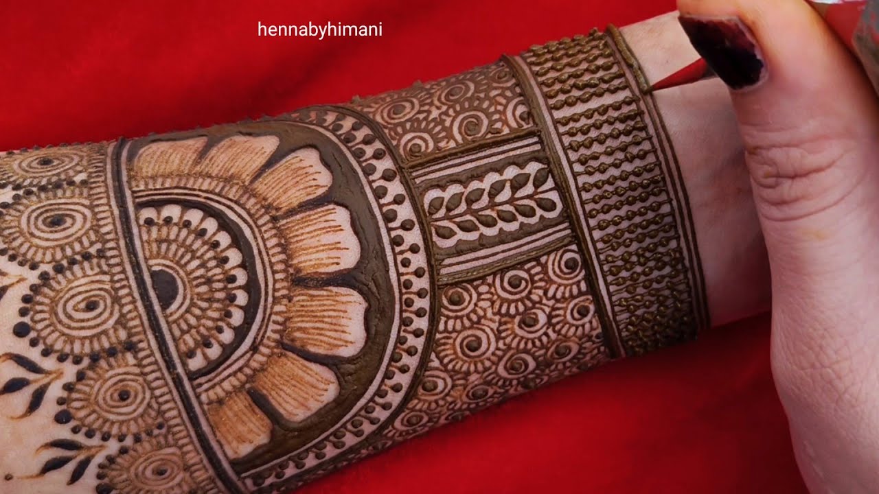 new bridal mehndi designs| beautiful mehendi|front hand mehndi design ...