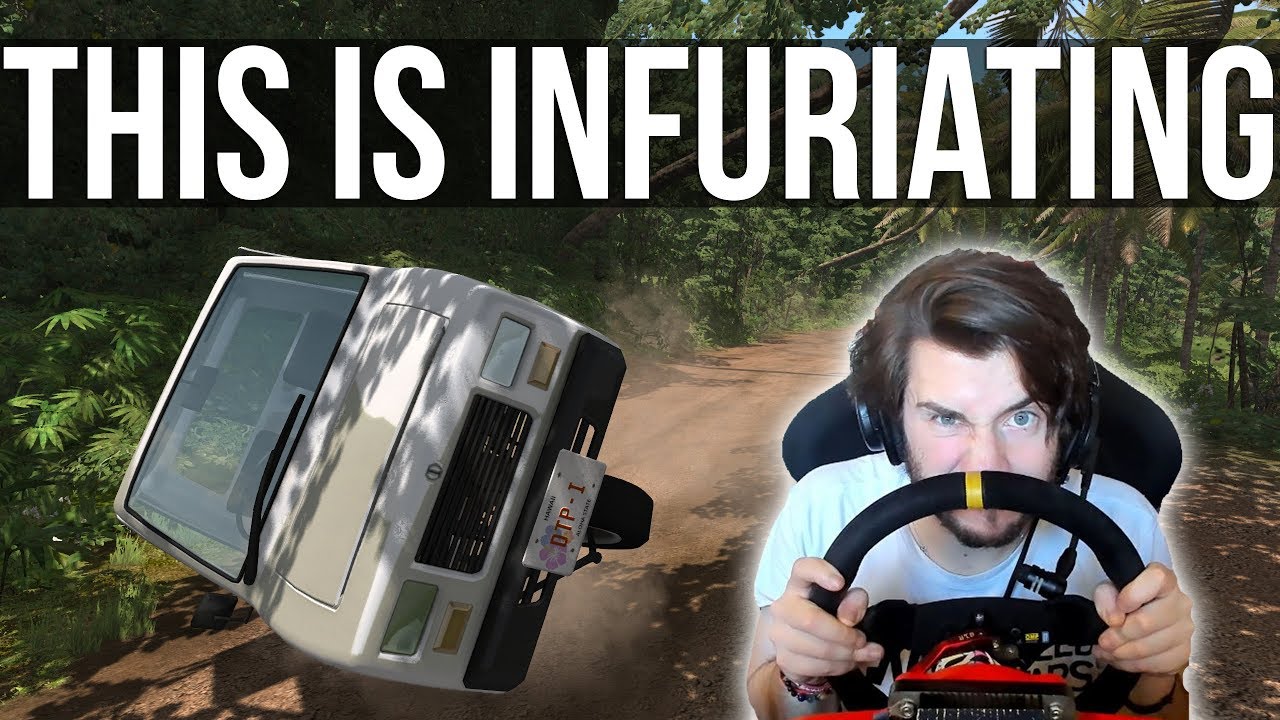 BeamNG - Rallying With A 3 Wheeler Is Infuriating - YouTube