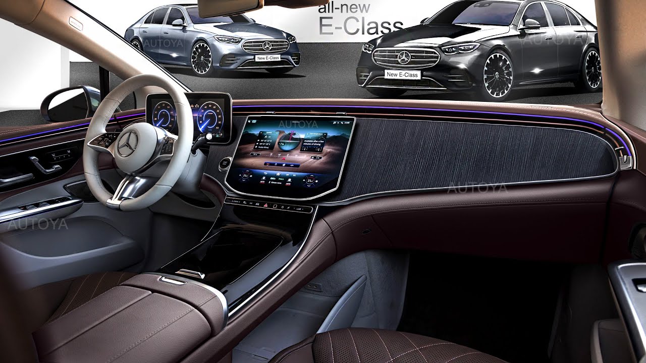 2024 Mercedes Benz E Class W214 INTERIOR Preview YouTube