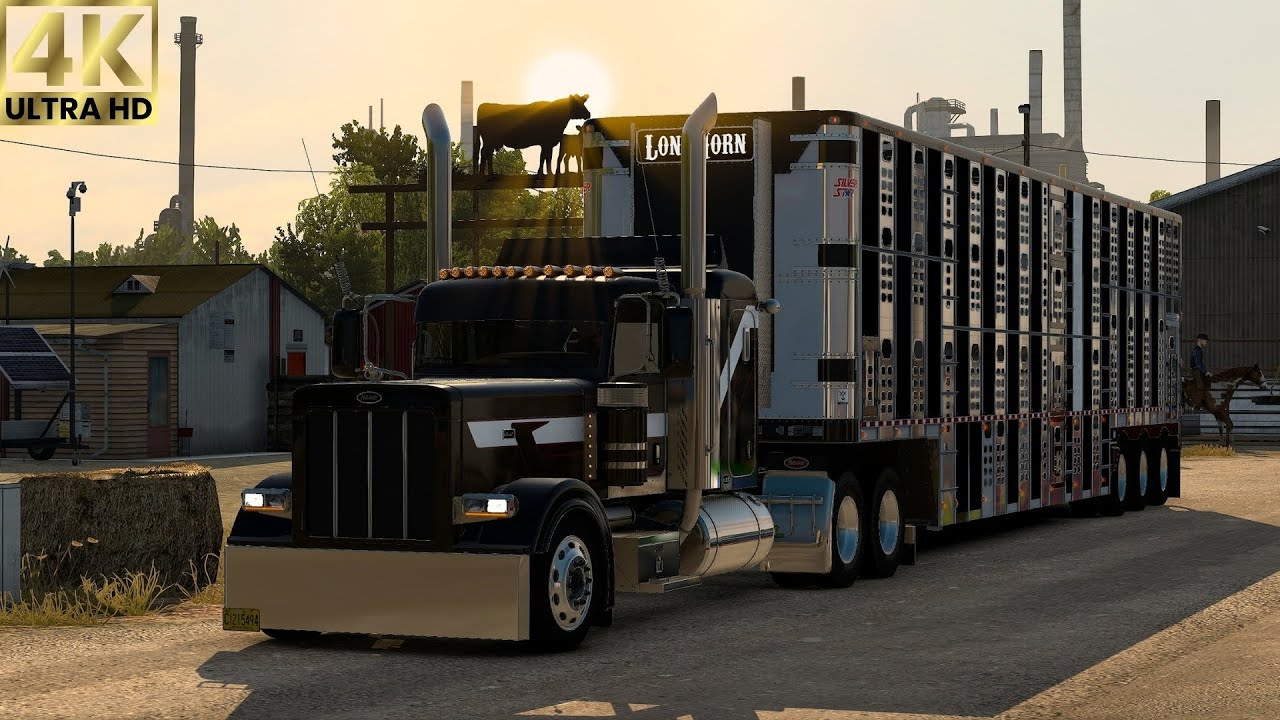 ATS 1.55 Mods | 4K | B4RT Livestock/Cattle - Pizzster & Damo's 389 ...