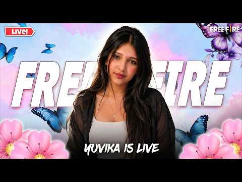 🔴FREE FIRE LIVE WITH YUVIKA AND 1 VS 4 GUILD TEST😎 #classyff #fflive #nonstopgaming #girlgamer