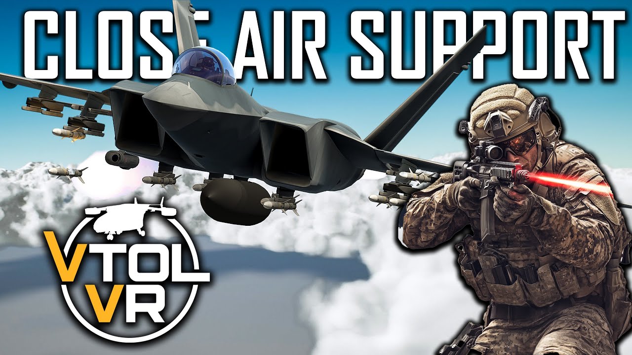 Realistic JTAC CAS in VTOL VR - YouTube