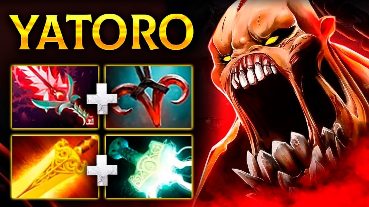 Yatoro x2 Times TI Champion Life Stealer Hard Carry 23 Kills | Dota 2 ...