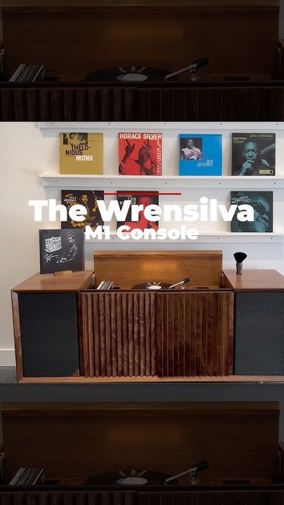 The Wrensilva M1 Console | Hi-Fi Meets Mid-century Modern!#highendaudio #turntable #vinylrecords ...