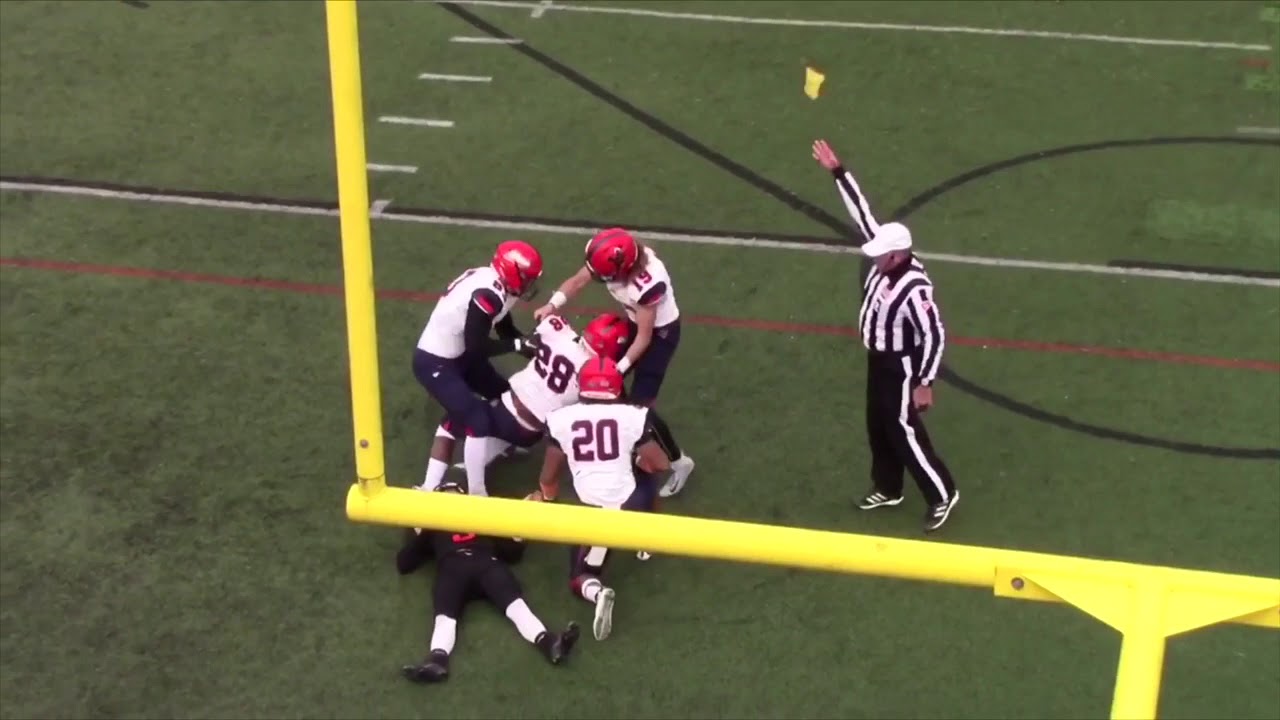 Tim Hogan Sophomore Season Utica Football - YouTube