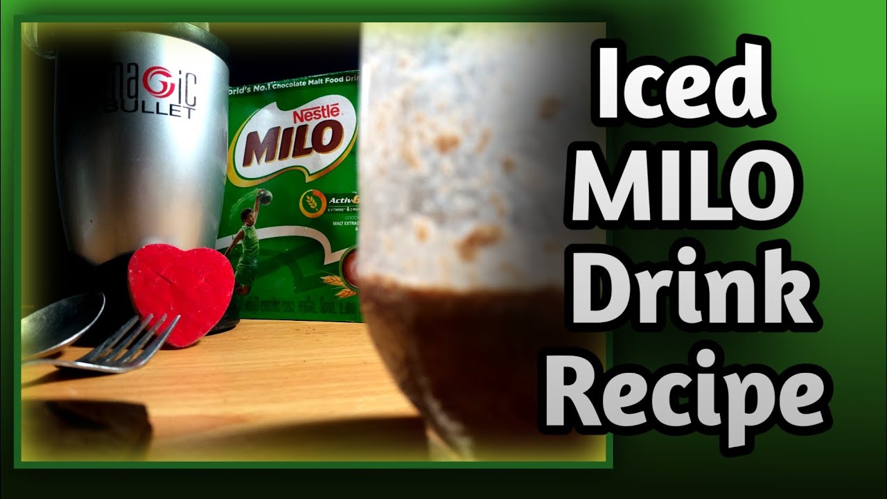 අයිස් මයිලෝ හදමු | Milkshake | Milo drink | Ice milo - YouTube