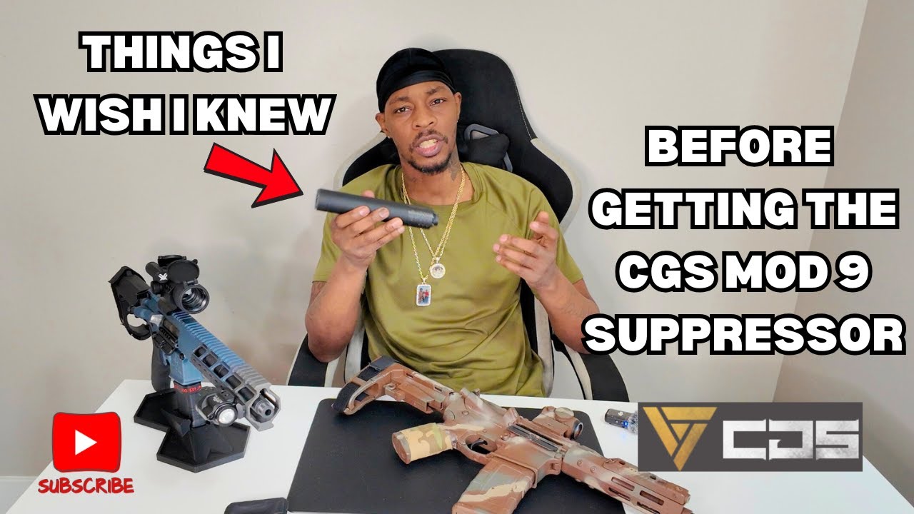Things You NEED to Know Before Getting the CGS Mod 9 Suppressor! - YouTube