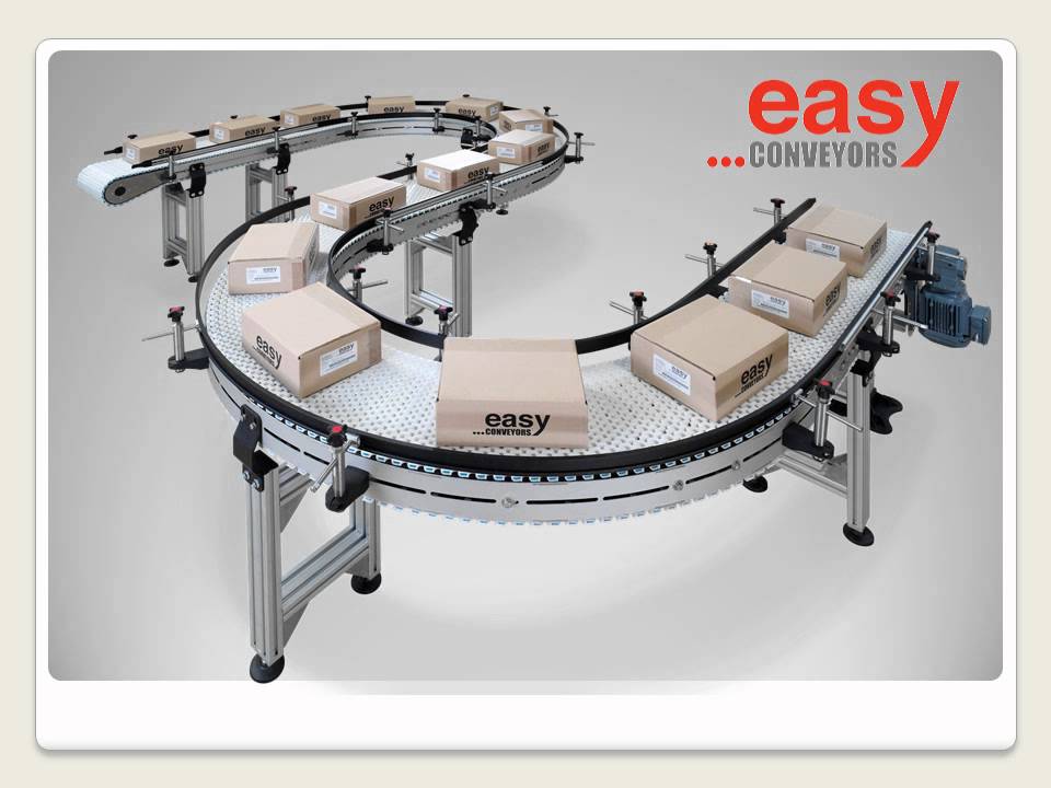 Easy conveyors presentation modular conveyor - YouTube