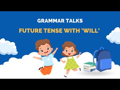Future tense with ‘will’ ｜BASIC English Grammar for Children & English Beginners