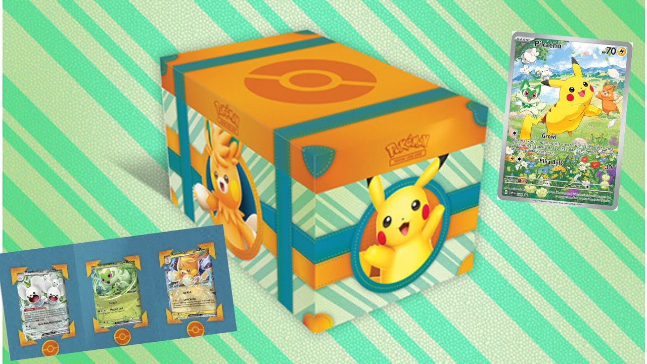 Opening Pokemon's Paldean Adventures Chest!!! - YouTube