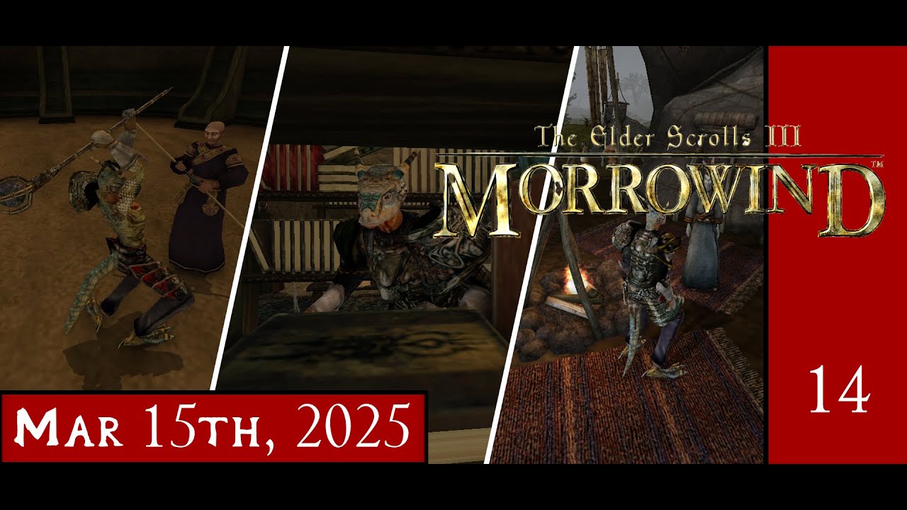 TES III: Morrowind: Part 14 - The Magic Man With The Magic Plan - YouTube