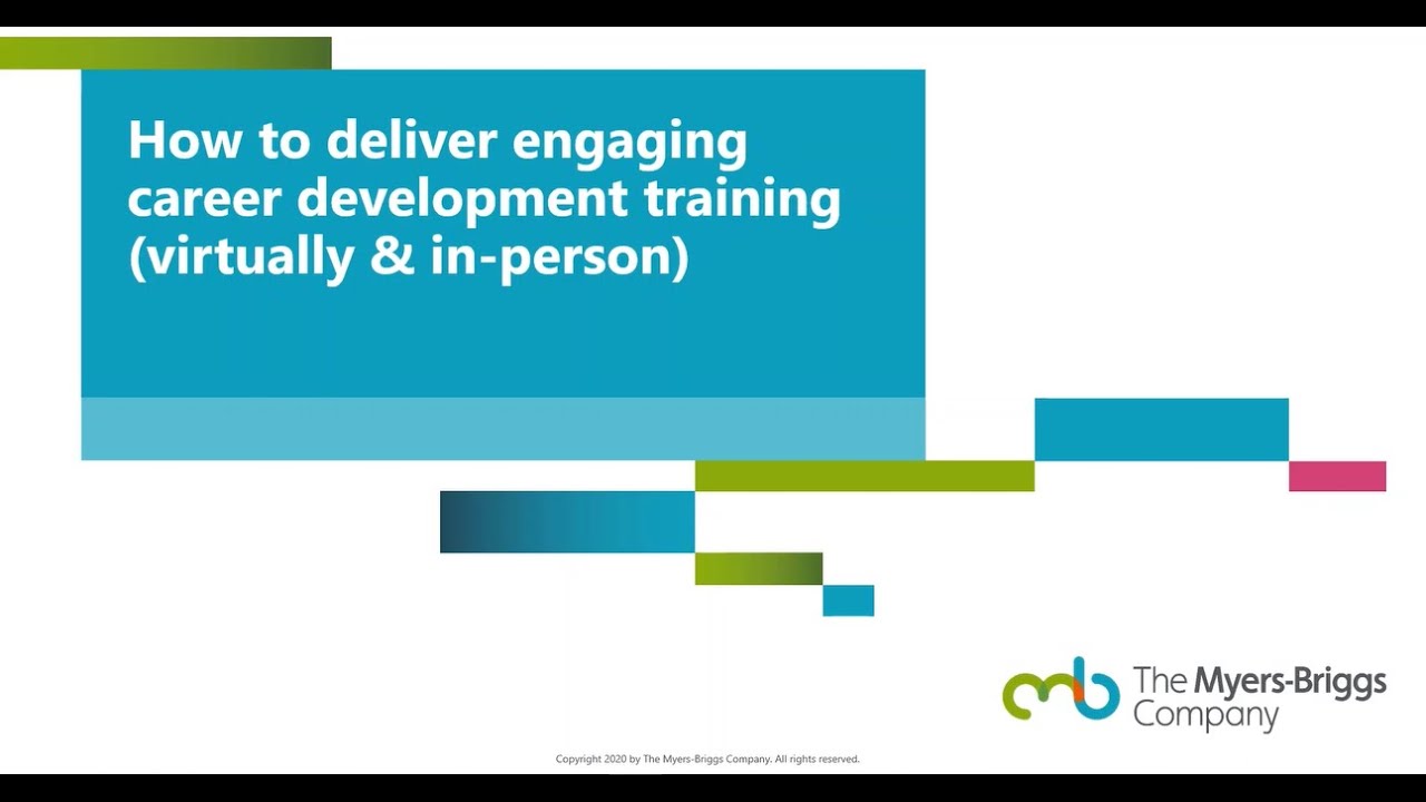 How to Deliver Engaging Career Development Training - YouTube