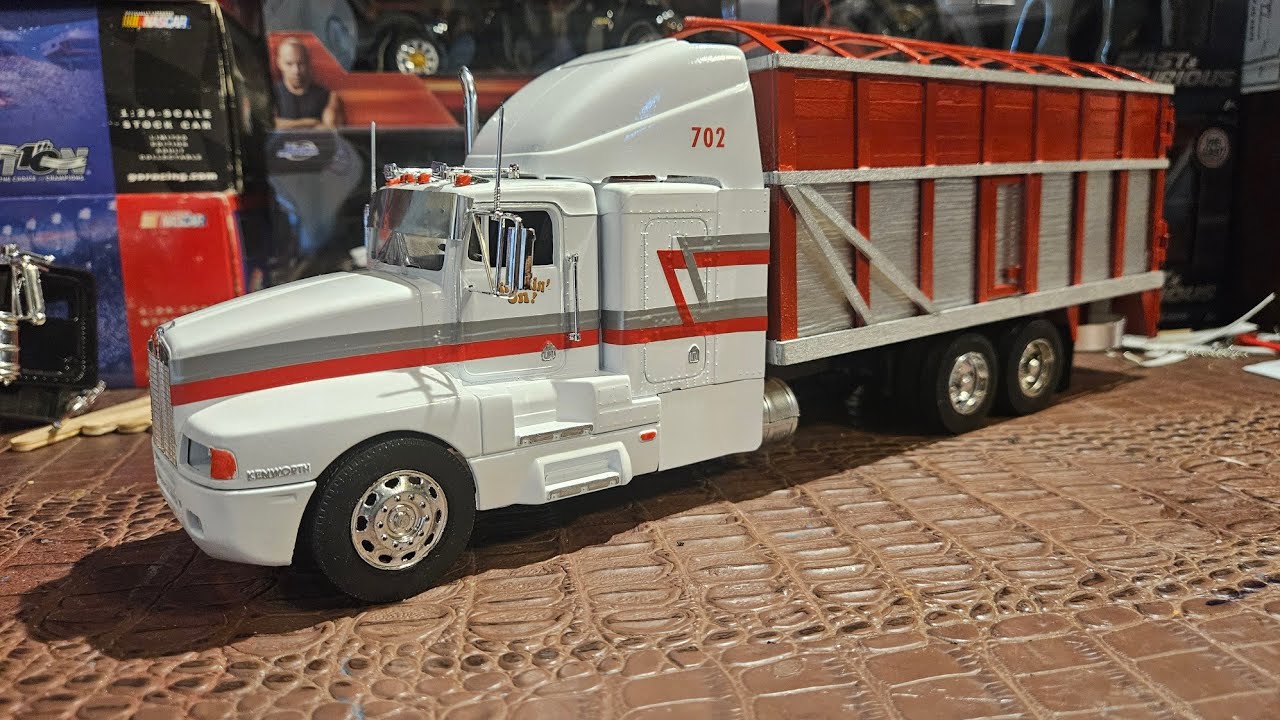 Kenworth T600, torton, paso final, trailers y camiones a escala 1/32 ...