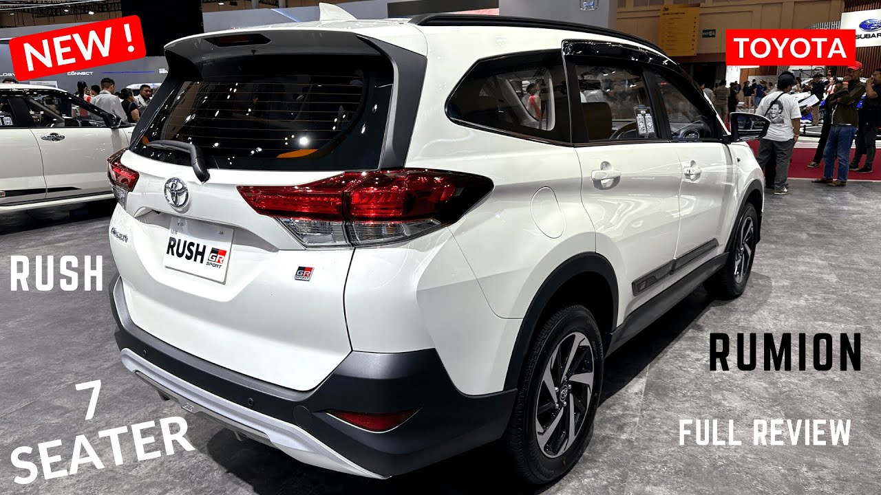 2023 Toyota Rush 7-Seater Premium SUV - Better Than Toyota Rumion and ...