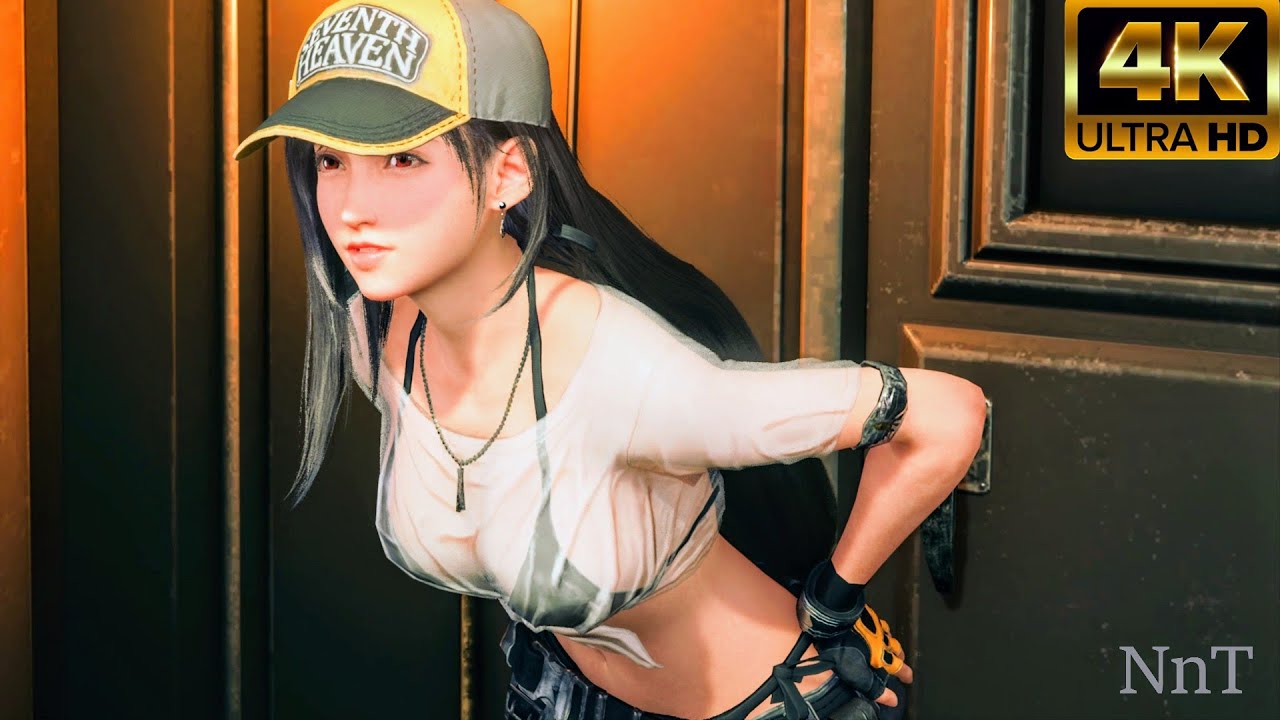 Tifa Lifeguard EverCrisis Outfit (NG+ 3) Final Fantasy 7 Remake (4K UHDR) - YouTube