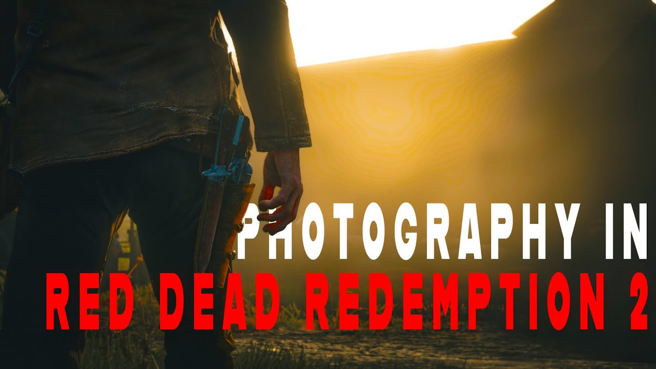 Photography in Red Dead Redemption 2 | Gangsta's Paradise - edit - YouTube