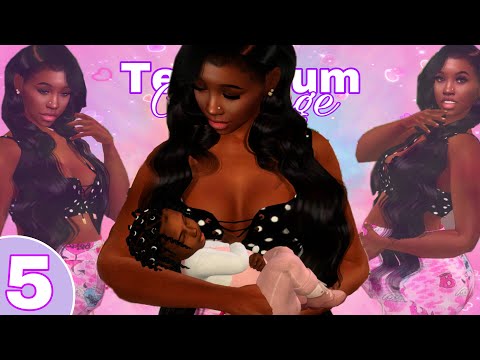 Meet Baby Sofia Rose🥰|| Teen Mum's Diary #5 || The Sims 4