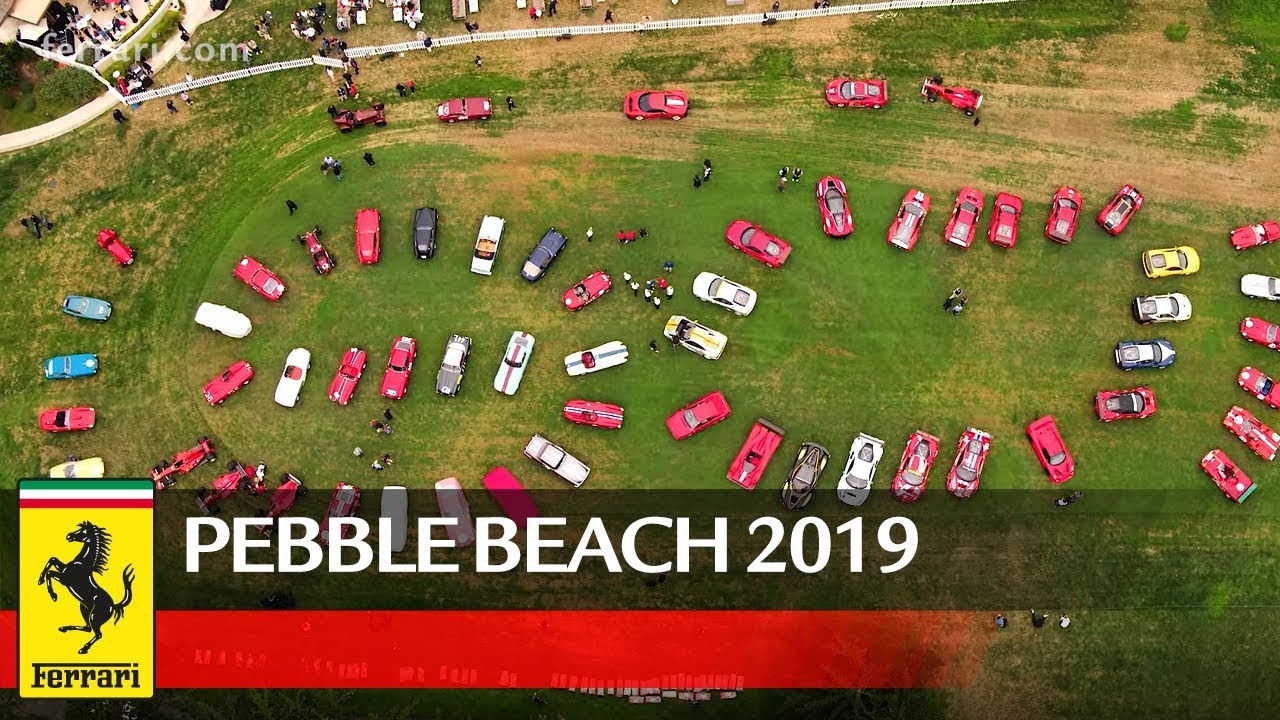 A Ferrari celebration at Monterey Car Week - YouTube