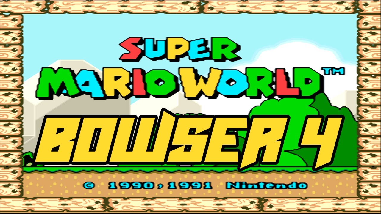 🍄SUPER MARIO WORLD - SNES - BOWSER 4 - Ep42 - Español - YouTube