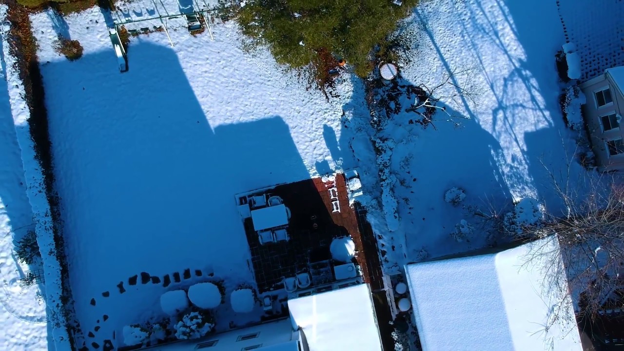 Winter Outside My Window by DJI Spark [1080p HD] - YouTube