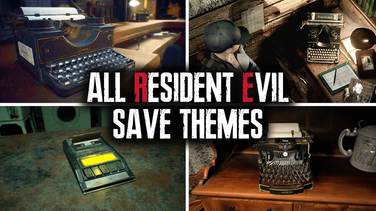 All Resident Evil Save Room Themes (1996-2023) - YouTube