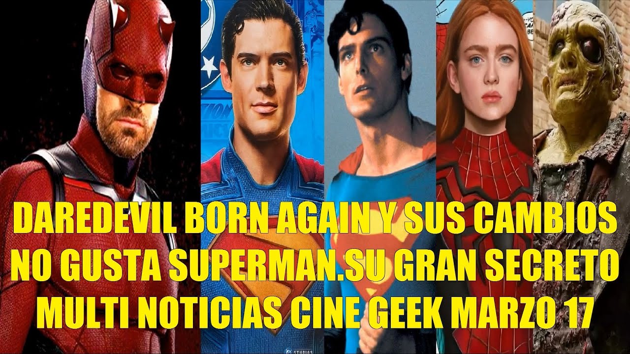 DAREDEVIL BORN AGAIN Y SUS CAMBIOS, NO GUSTA SUPERMAN, SU GRAN SECRETO ...