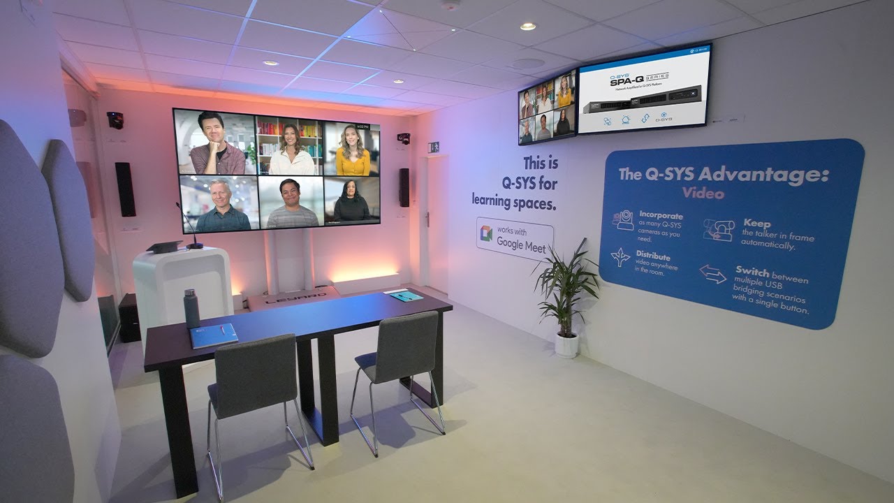 "This is Q-SYS video." (Tour Snippet @ ISE 2023) - YouTube