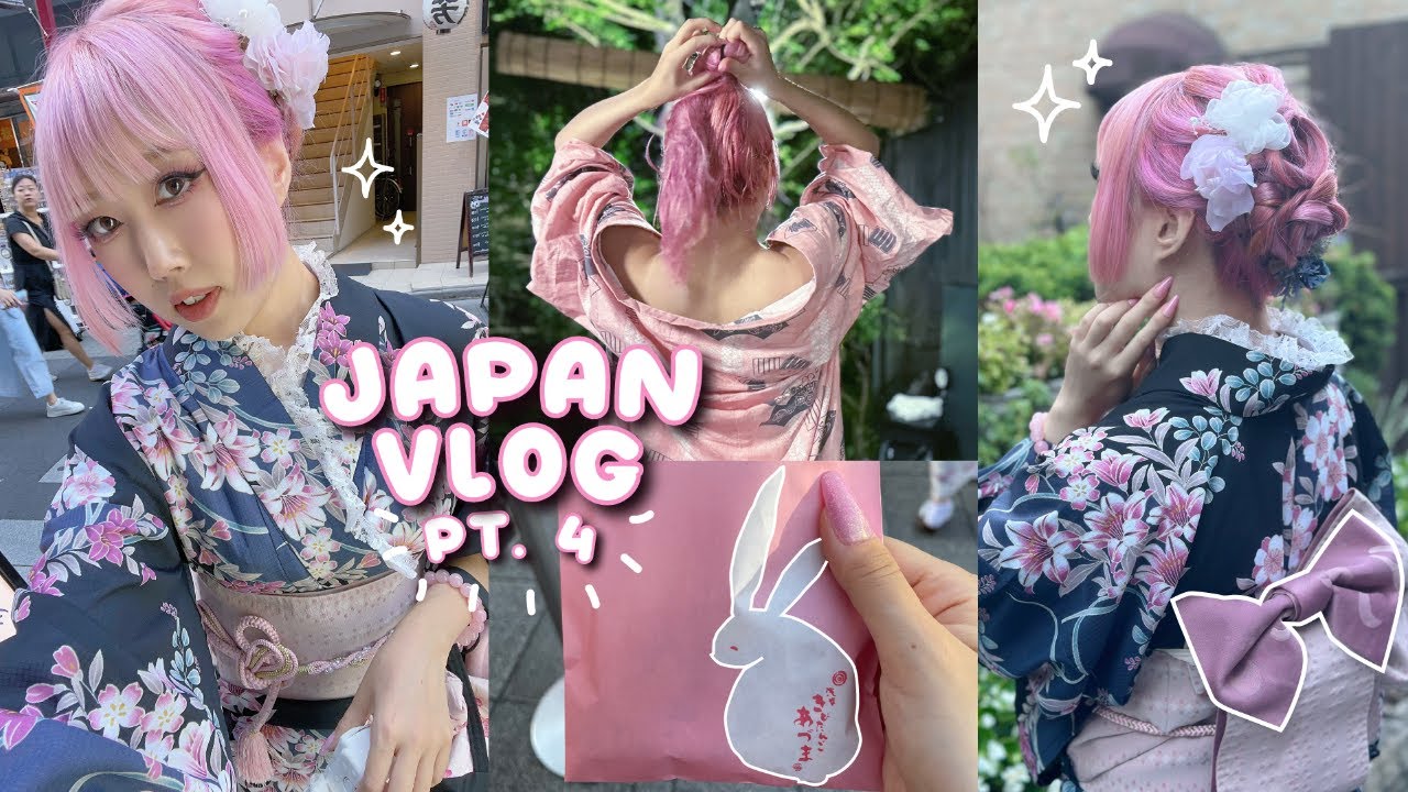 JAPAN DIARIES ʚ♡ɞ - kimono rental, hot springs, nintendo store, japan ...