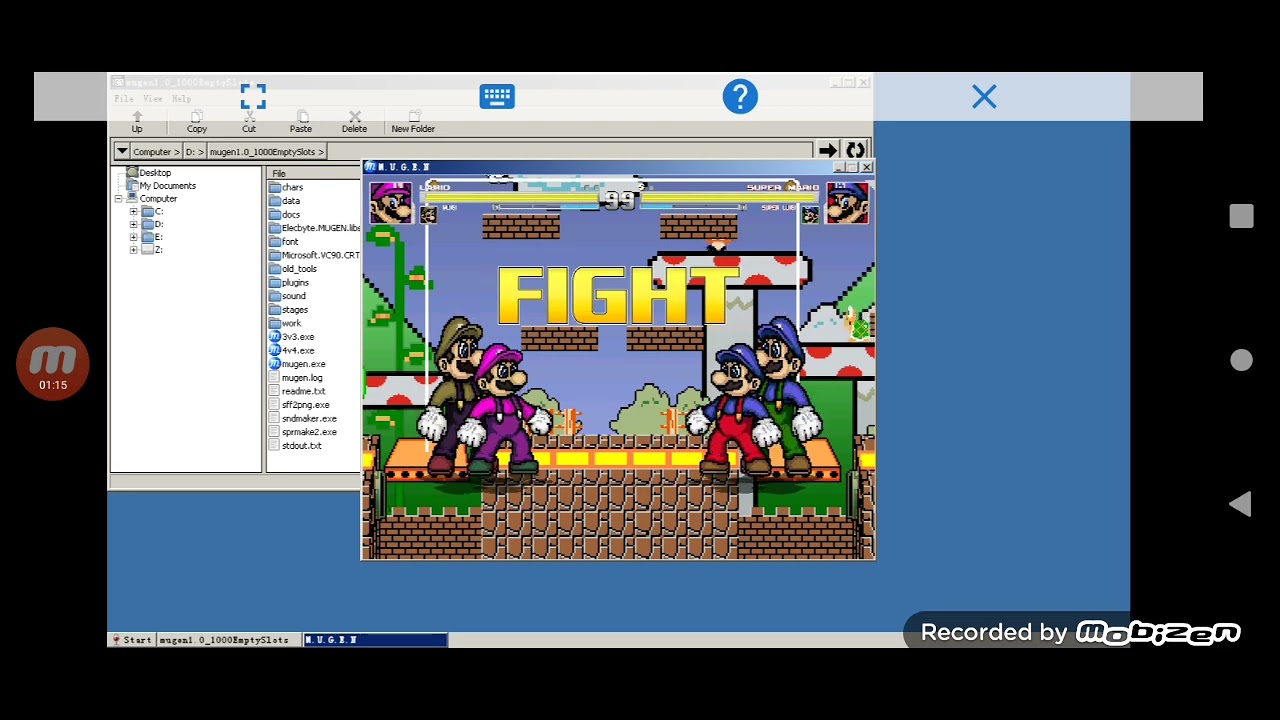 Lily Mugen Battle #642: Super Lario & Super Muigi vs Super Mario ...
