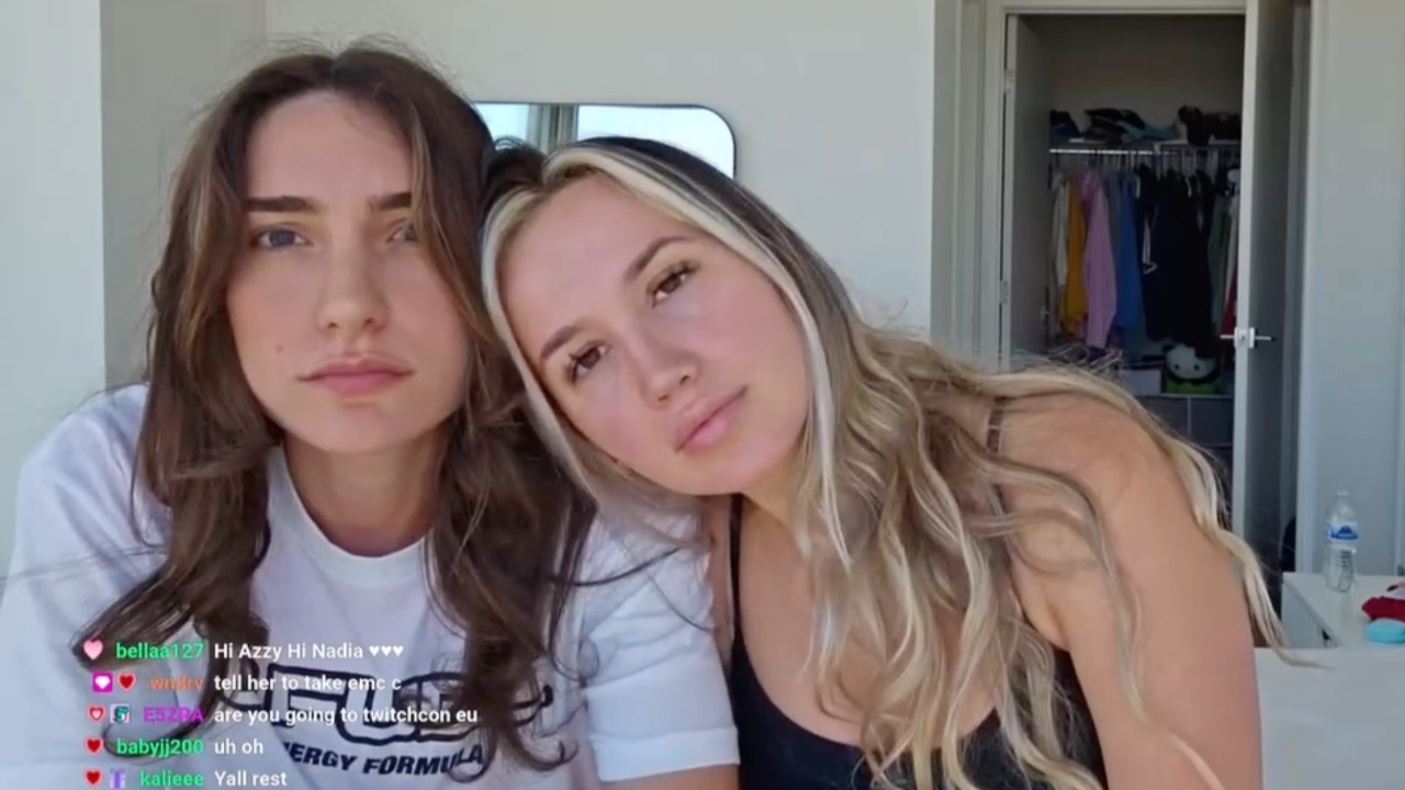 NADIA ON AZRA'S STREAM - YouTube