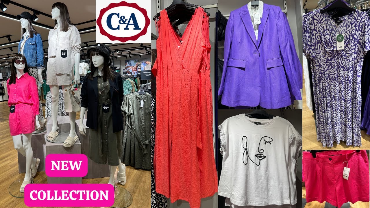 C&A NEW WOMEN'S SPRING /SUMMER COLLECTION - YouTube