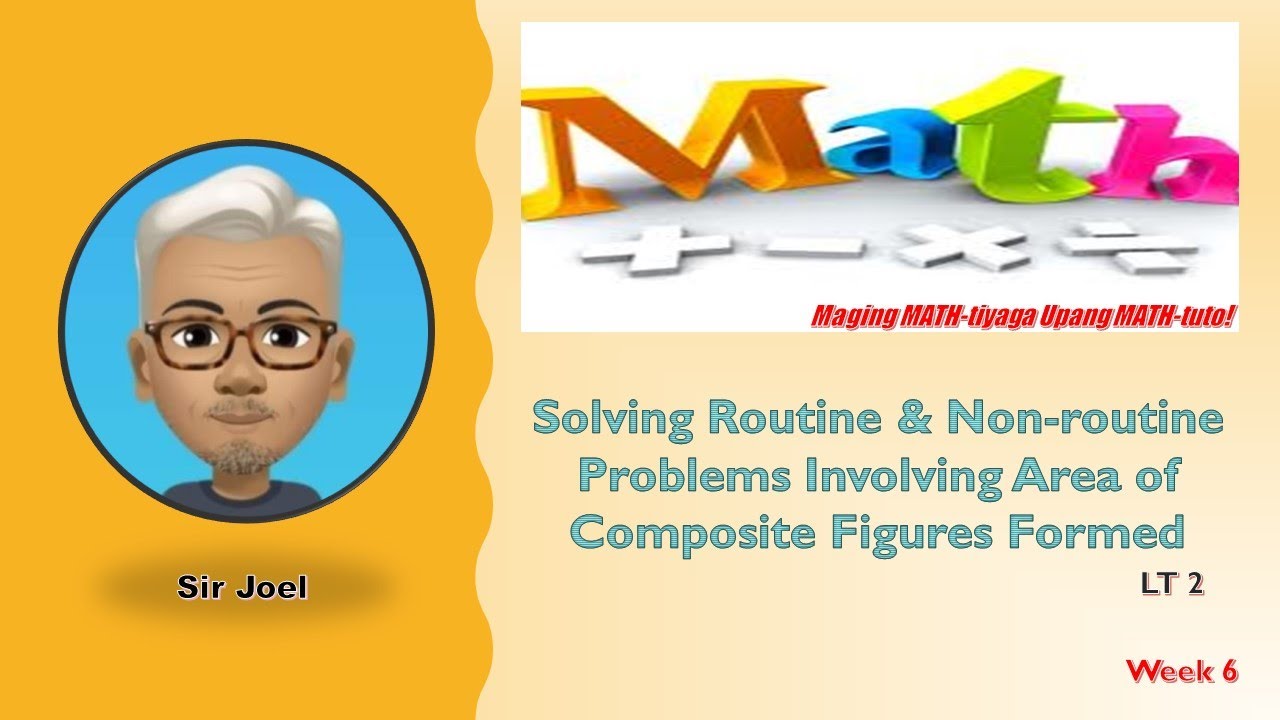 Solving Routine & Non routine Problems Involving Area of Composite ...
