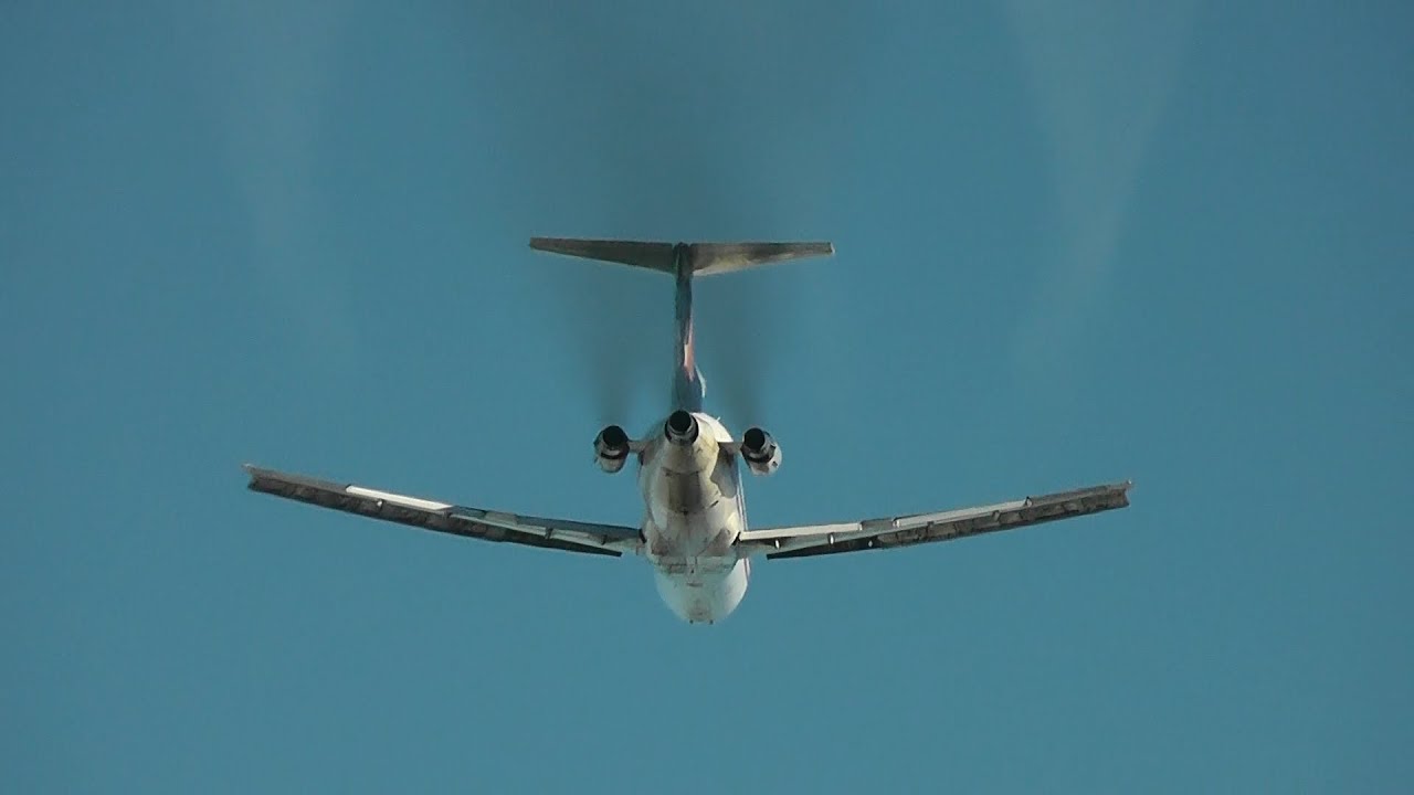 Cargojet | Boeing 727-200 | Overhead take-off | C-FCJU | Val-d'Or (CYVO ...