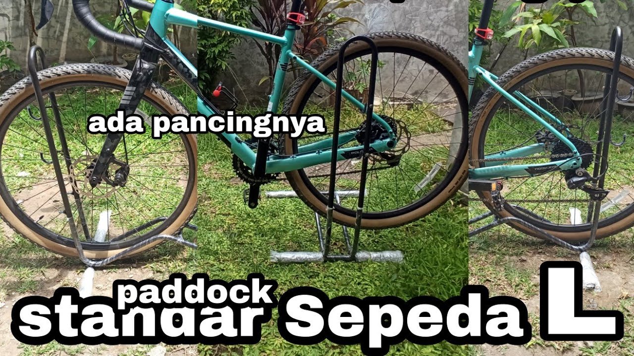 Standar L Sepeda + Pancing - Paddock MTB RB dll - YouTube