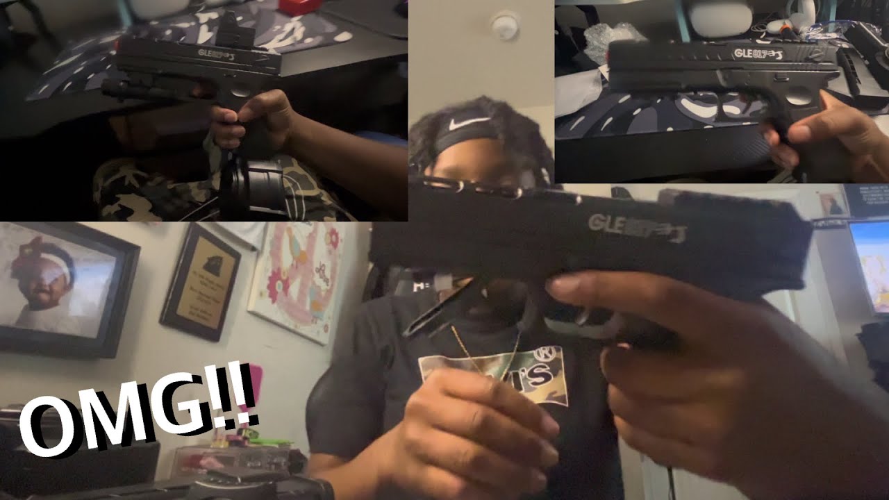I unboxed a GLOCK 17 gel blaster form TEMU!! 🔫 - YouTube