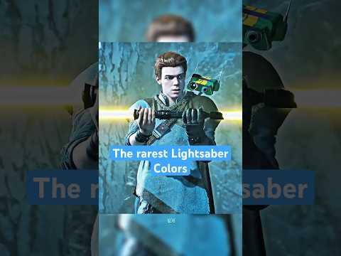 The rarest Lightsaber Colors in Star wars