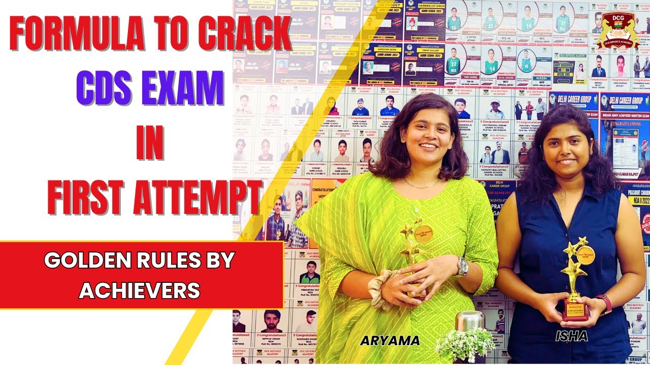 Mastering the CDS Exam: Golden Rules from CDS Toppers | Crack CDS in ...