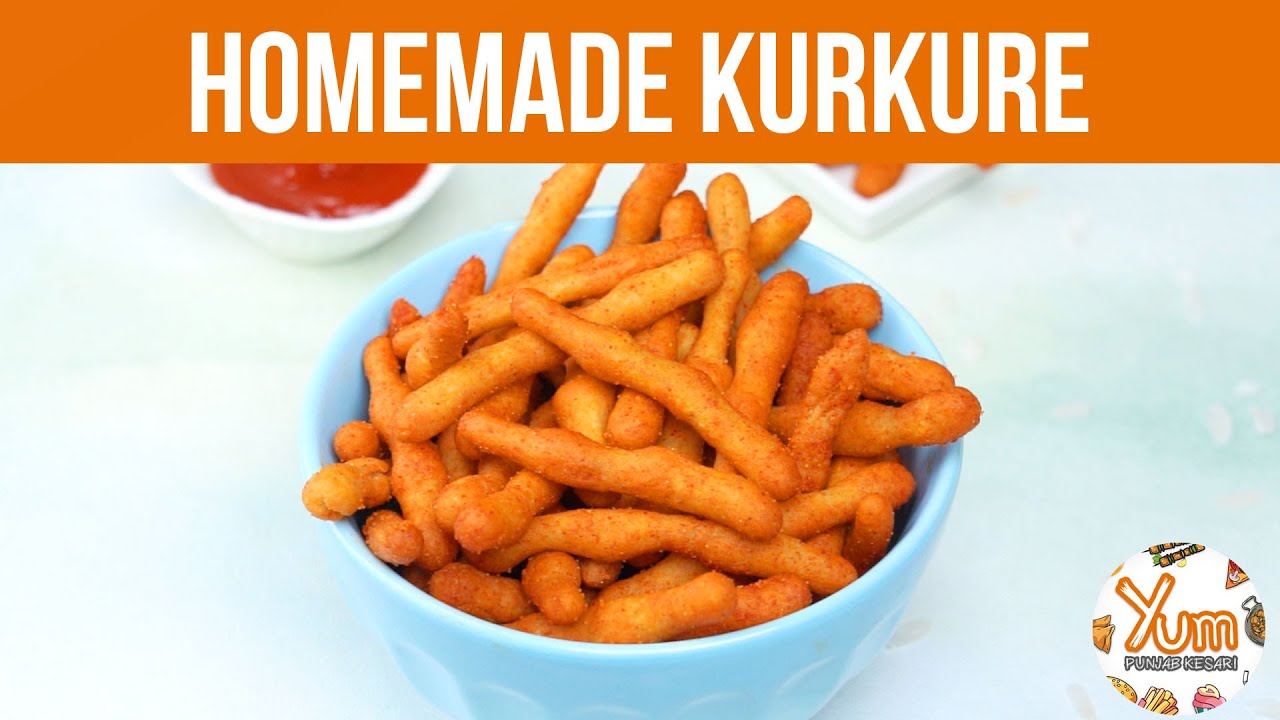 Crispy snack for munching| Homemade Kurkure full recipe. - YouTube