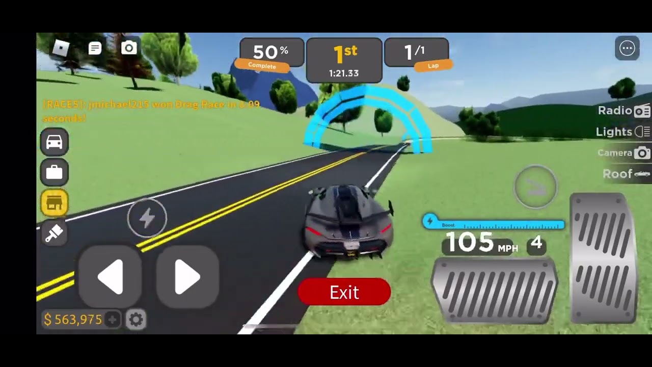 Driving empire cross country race - YouTube